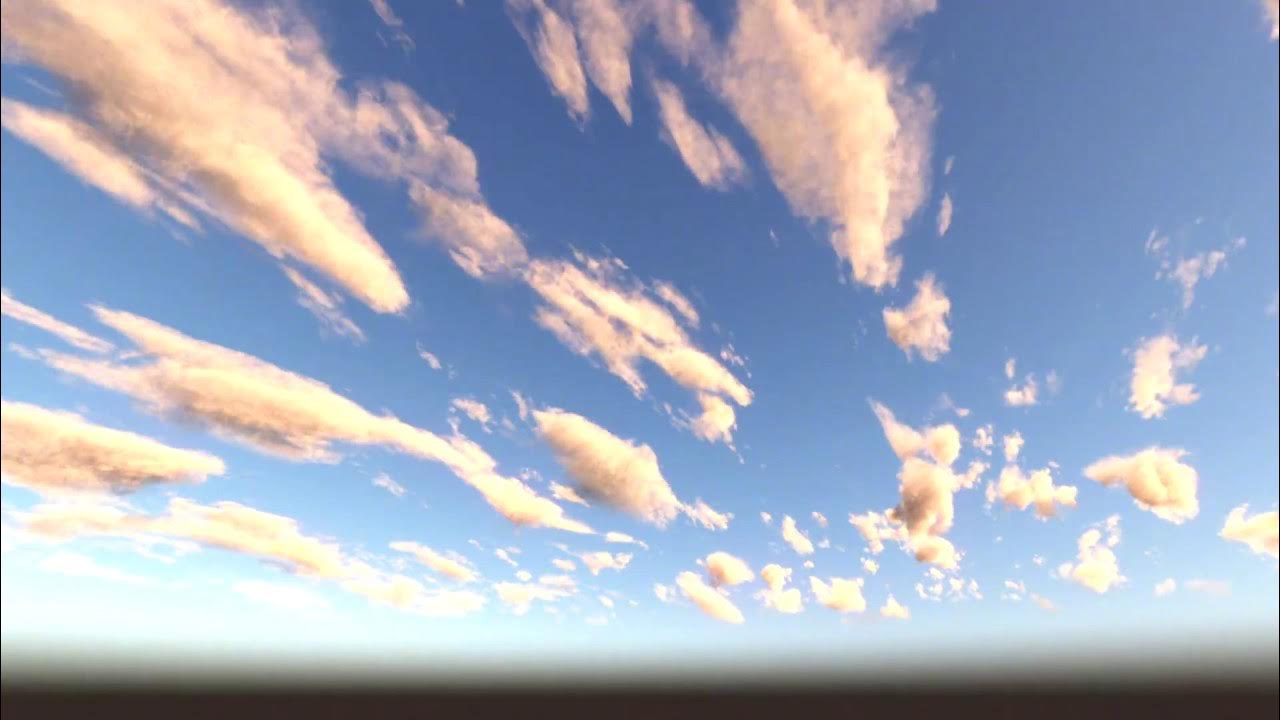 procedural clouds sphere in vray (3ds max) - YouTube