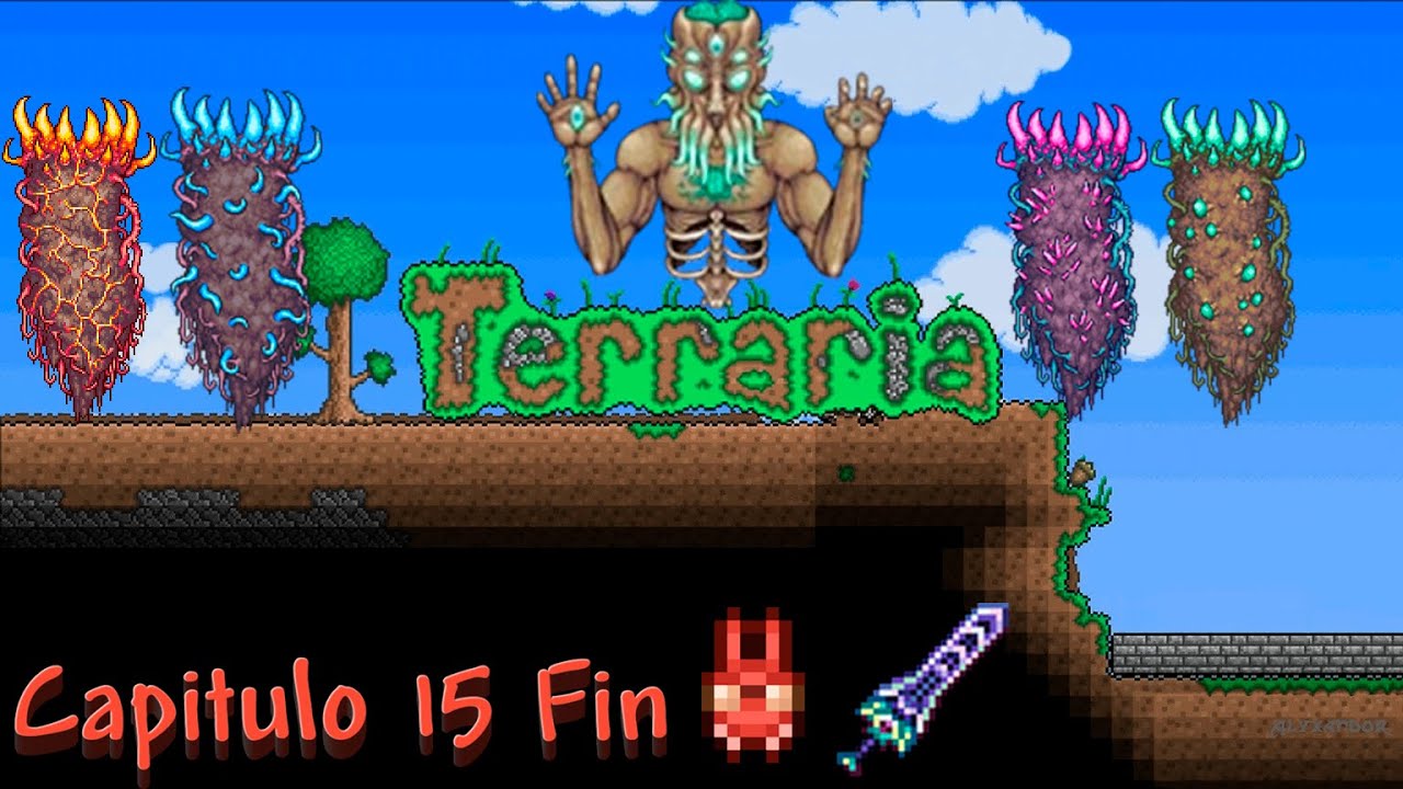 Terraria | En busca de la Cénit | Modo Maestro | Capitulo 15 - El fin ...