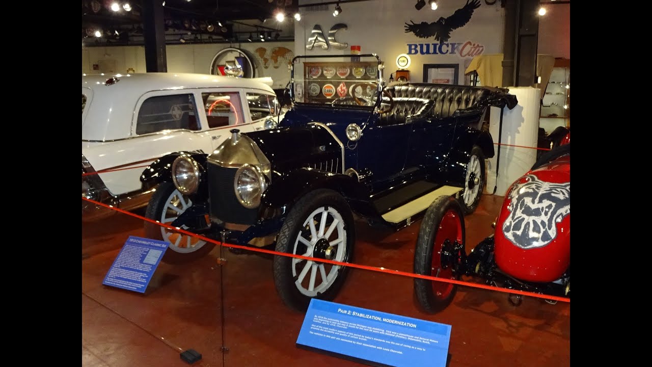 1913 Chevrolet Classic Six at The Sloan Museum on My Car Story with Lou ...