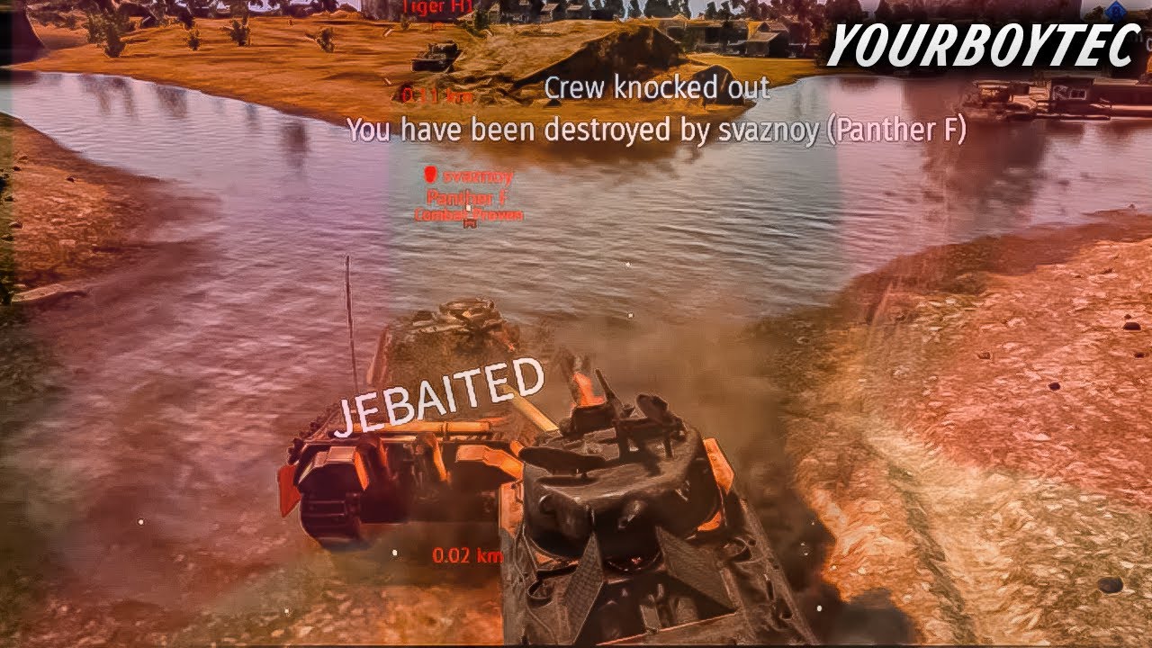 When you got Jebaited by NAZI Panther & Tiger H1 on War Thunder - YouTube
