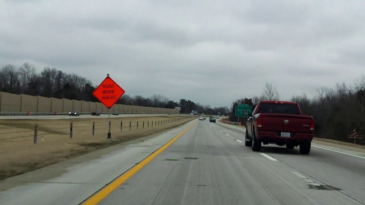 Gene Snyder Freeway (Interstate 265/KY 841 Exits 10 to 17) northbound ...