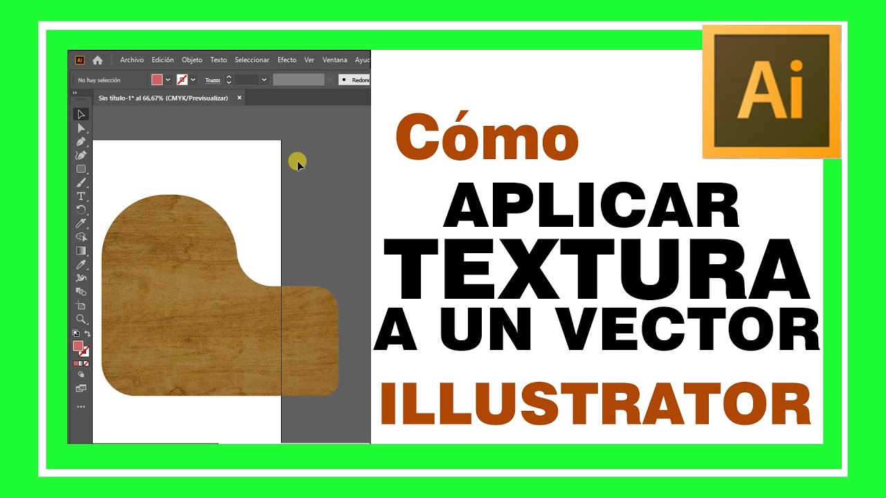APLICAR una TEXTURA a un VECTOR. Colocar textura dentro de un vector ...