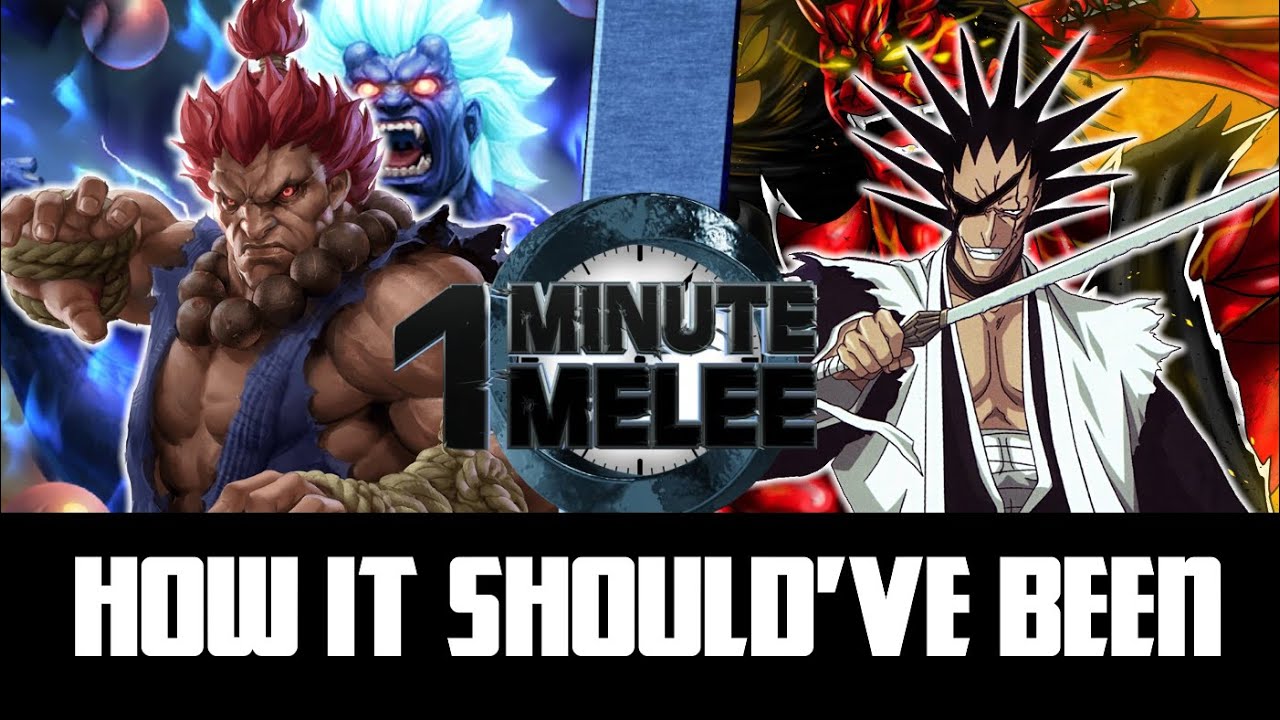 How Akuma VS Kenpachi (One Minute Melee) Should've Been - YouTube