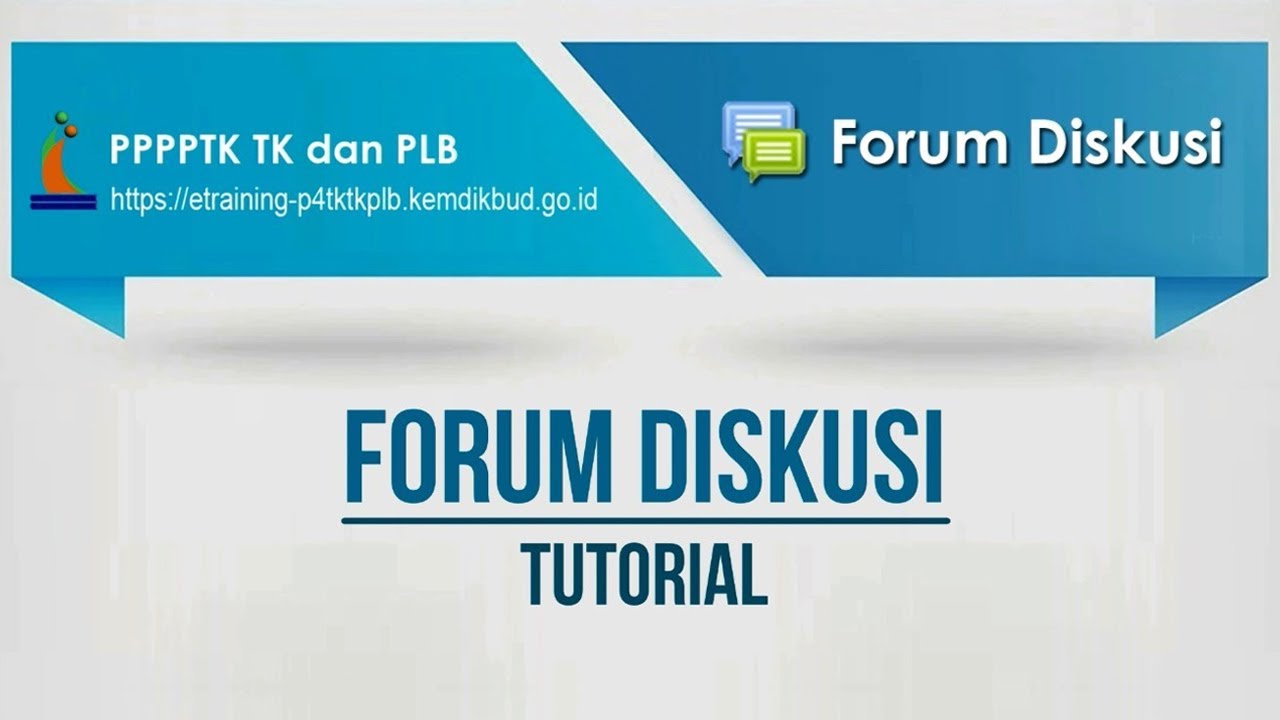 Tutorial Forum Diskusi di LMS - YouTube