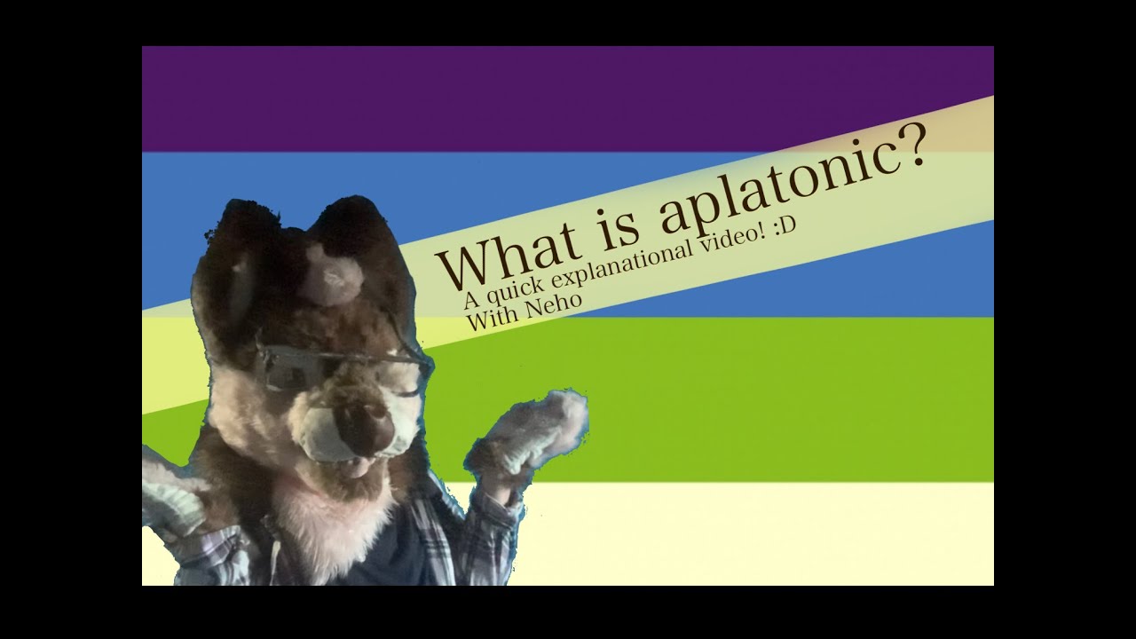 What is aplatonic? A quick explanational video! (pride month special) - YouTube