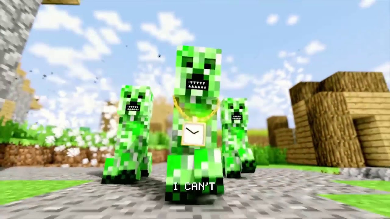 Minecraft Creeper rap + Minecraft Revenge ft. Minecraft die sound ...