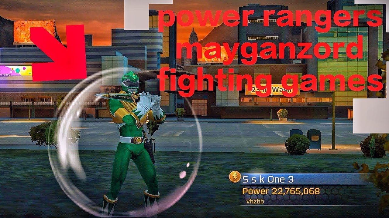 264 on Power Ranger Fighting Game - YouTube