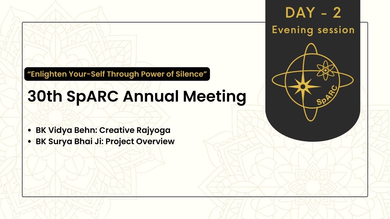 30th SpARC Annual Meeting | Day - 2 | Evening Session - YouTube