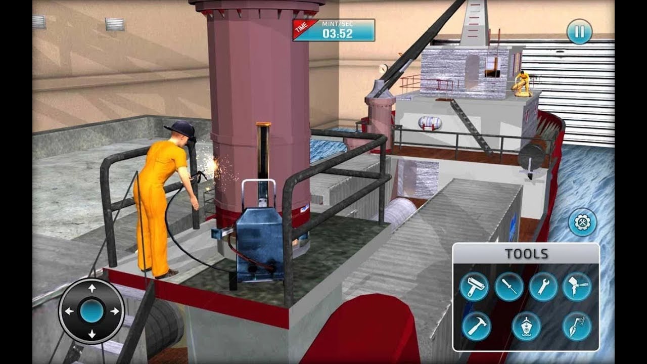 Cruise Ship Mechanic Simulator 2018: Repair Shop | Android Gameplay ...