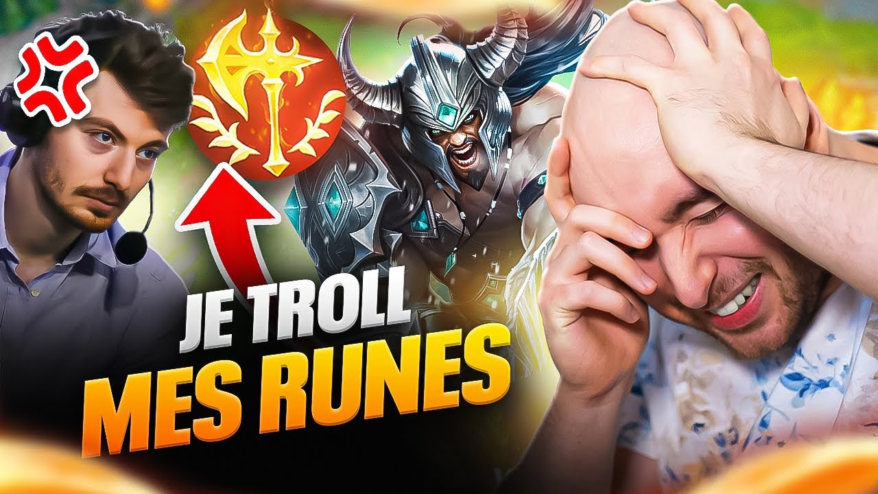 JE HARD TROLL MES RUNES C’EST UNE HONTE ? - YouTube