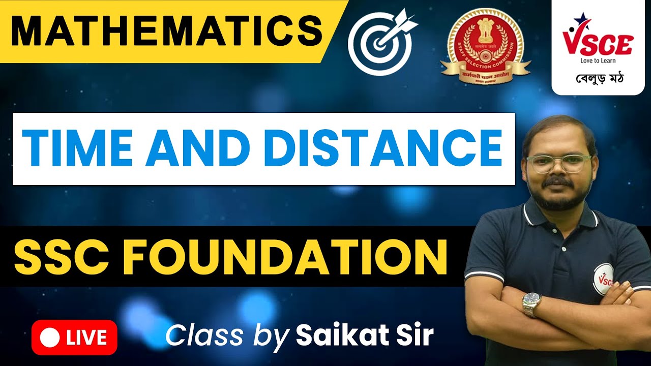 Time Speed and Distance Concept/Trick/Method | Mathematics for SSC CGL ...