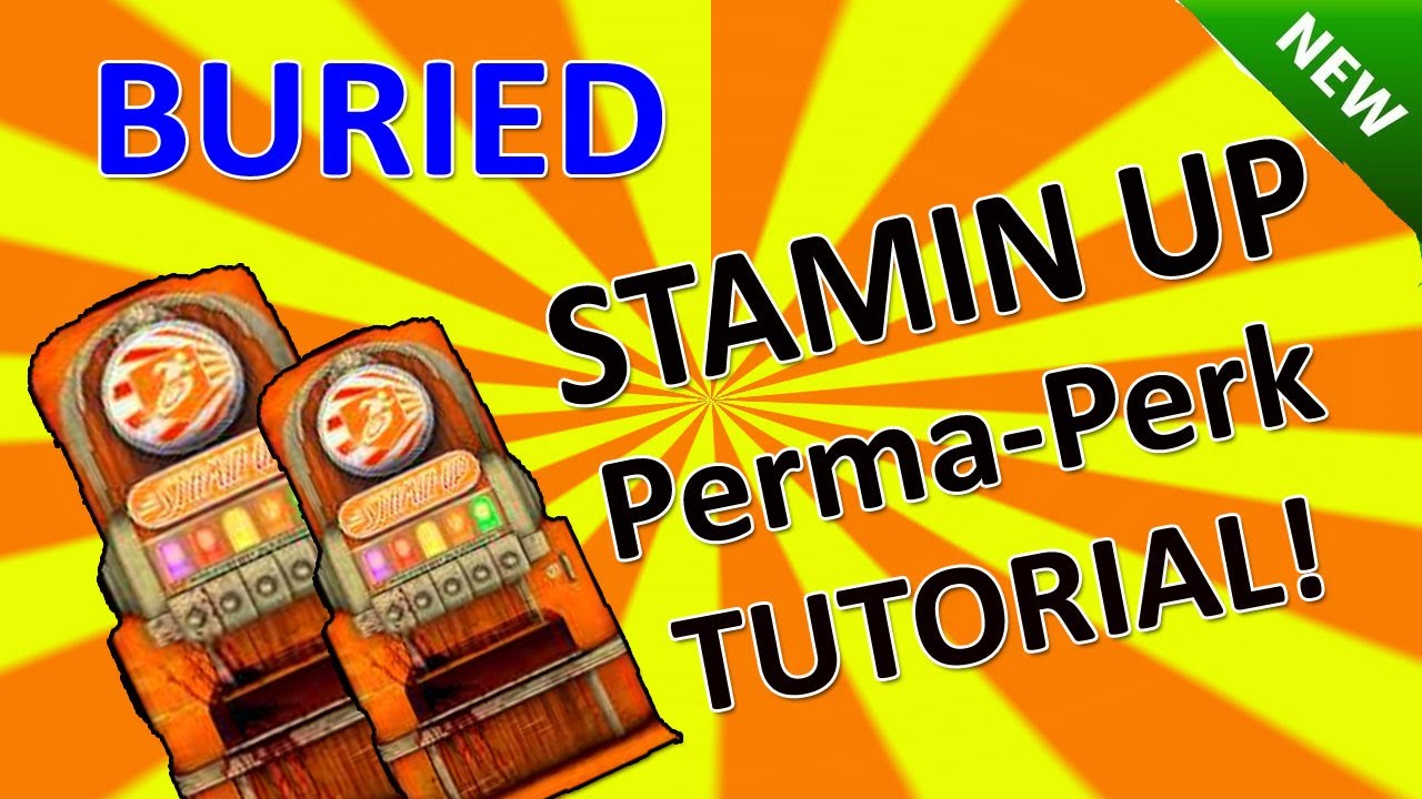 *NEW* Black Ops 2 Zombies "BURIED" - "STAMIN-UP Perma-Perk" Tutorial ...