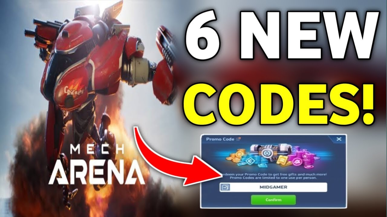 ⚠️ UPDATE DECEMBER ⚠️ MECH ARENA PROMO CODES 2024 - MECH ARENA CODES ...