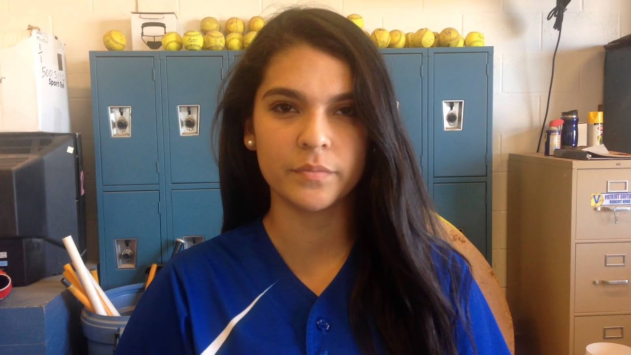 Mission Veterans Memorial Softball: Ina Trejo Interview - YouTube