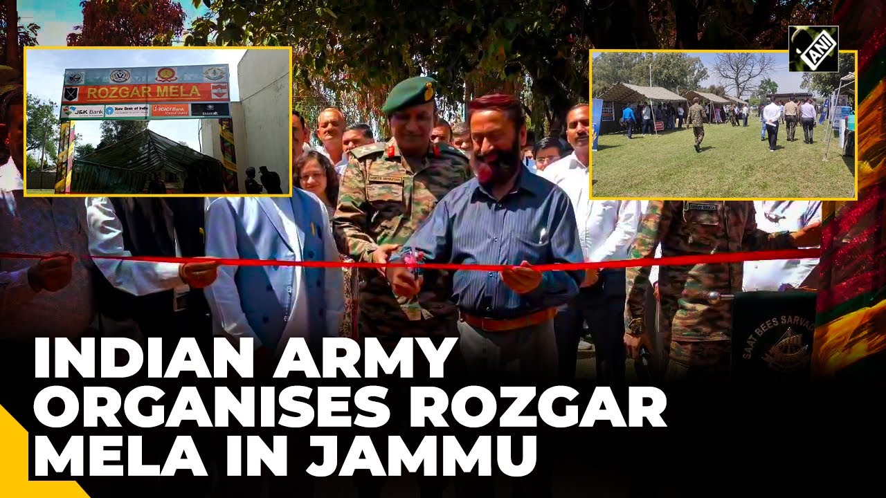 Indian Army organises Rozgar Mela to provide employment opportunities ...