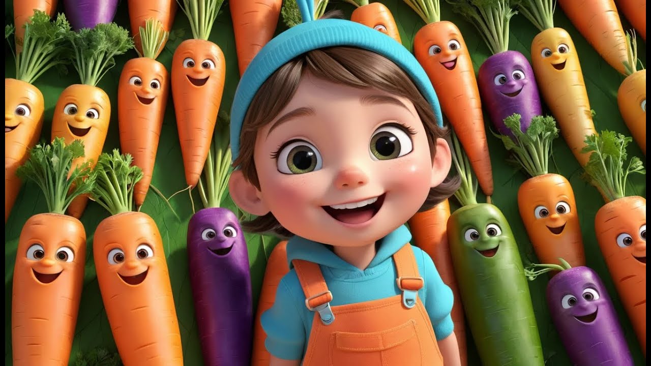 Carrot Song – Guess Which Color Comes First | Fun Color Song for Kids ...