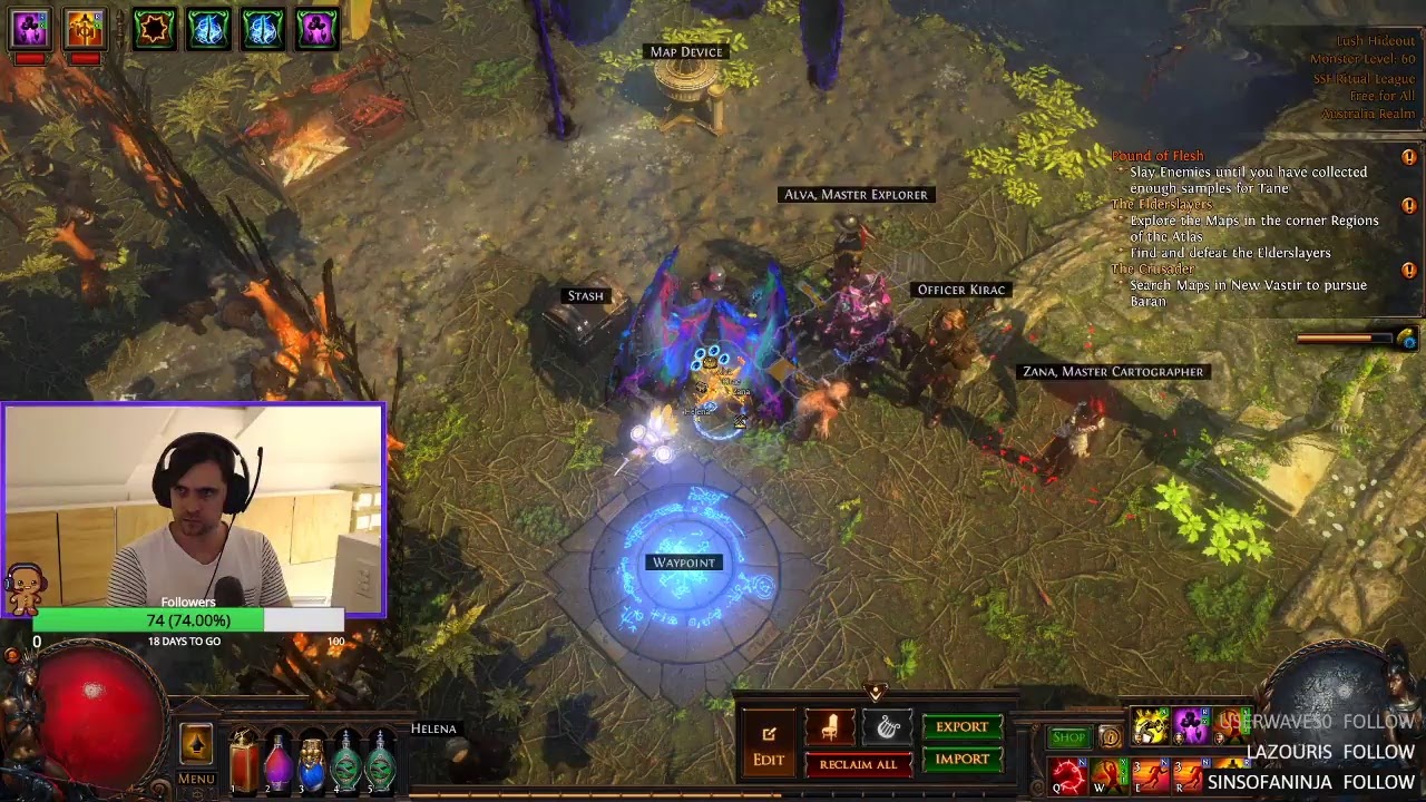 [SSF] Agnostic Spellslinger | Maps! POE - YouTube