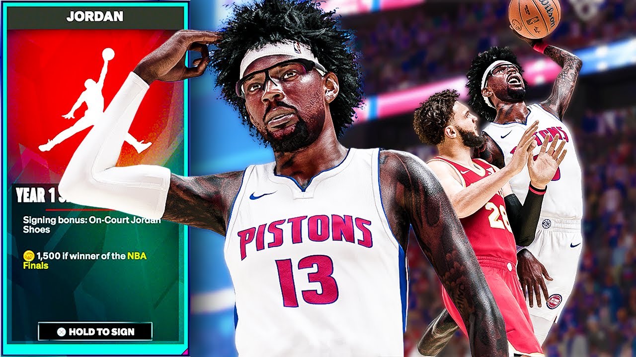 FIRST GAME AS A STARTER GOT UGLY! Signed First Shoe Deal! | NBA 2K25 ...