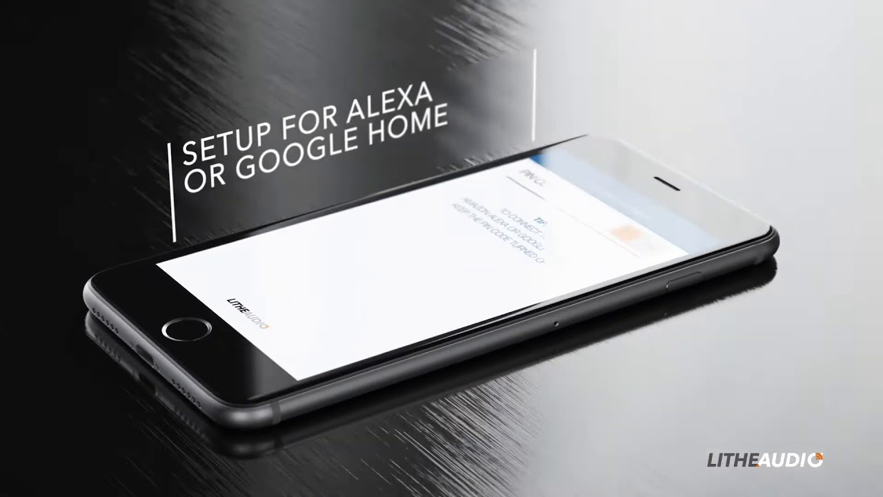 Lithe Audio Bluetooth Ceiling Speaker Setup App - YouTube