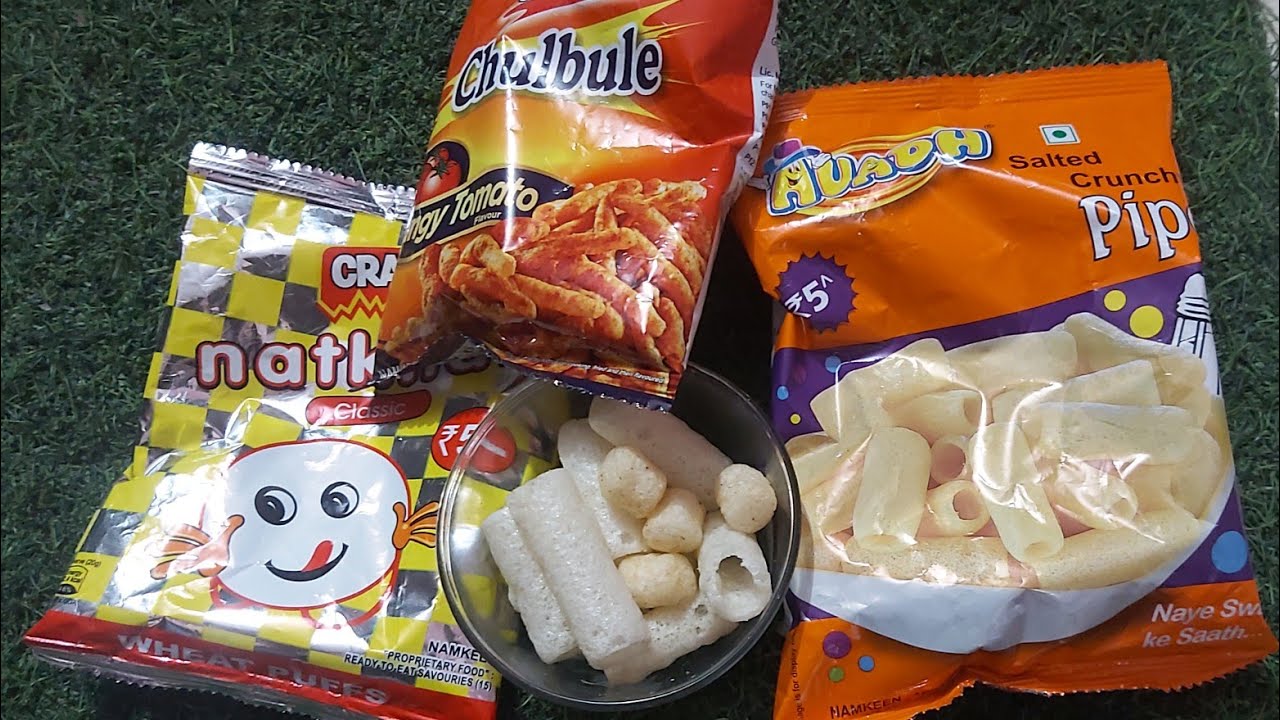 Chulbule Tangy Tomato vs Natkhat Crax vs Salty Crunchy Pipe - YouTube