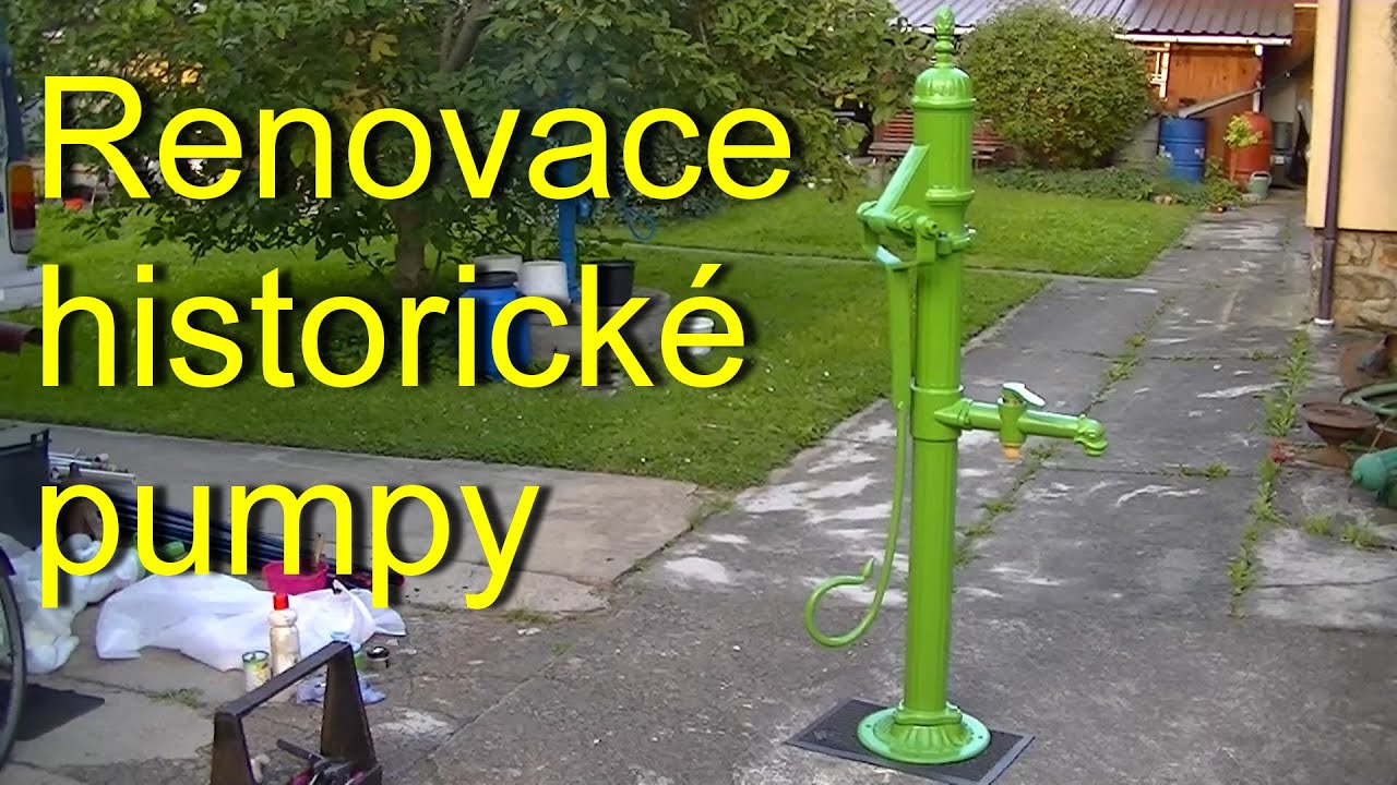 Renovace historické pumpy - YouTube