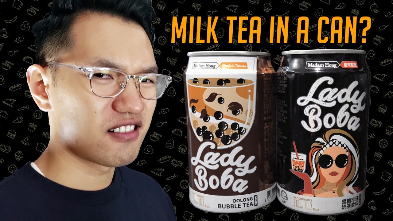Is canned milk tea better than the real thing?! | Lady Boba Bubble Milk ...