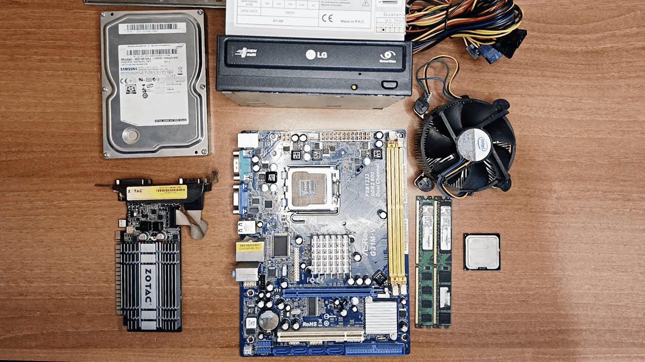 Core 2 Quad Q8200 + Geforce G210 Retro PC Build! | Test in 3 Games #19 ...
