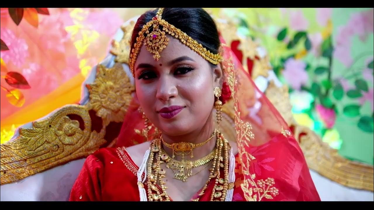 BISHNUPRIYA MANIPURI WEDDING 28APRIL 2024 |CINEMATIC WEDDING |AMRITA WEDS RADHESHYAM🌸 - YouTube