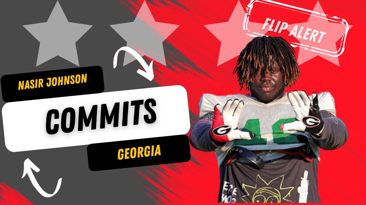 Breaking: Nasir Johnson Elite 4 Star DT Flips To UGA - YouTube