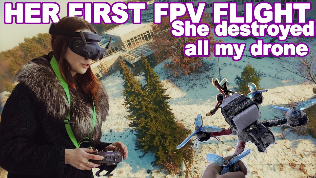 julia’s FPV Freestyle Journey - From Zero to Hero #1 (first flight ...
