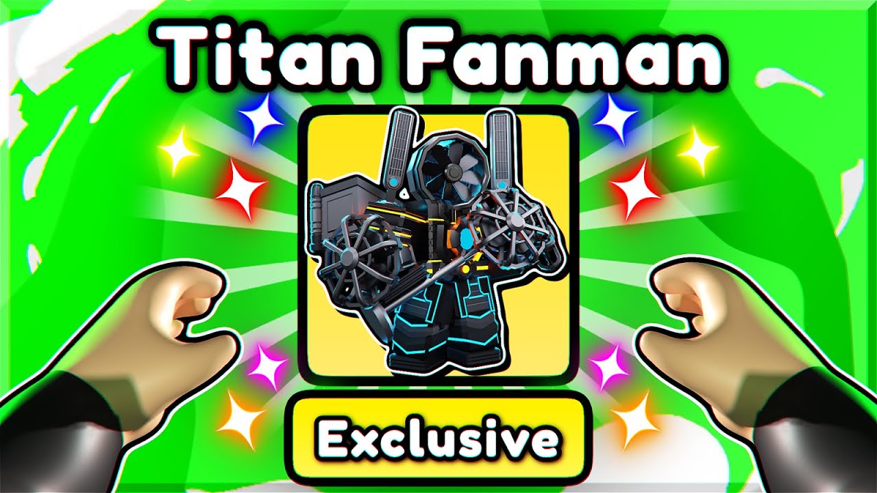 Titan Fan Man is ACTUALLY GOOD! (Toilet Tower Defense) - YouTube