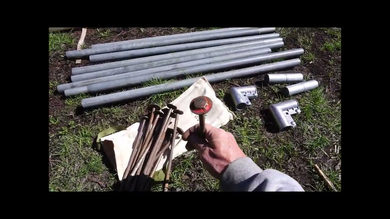Wall Tent Setup & DIY Options - YouTube