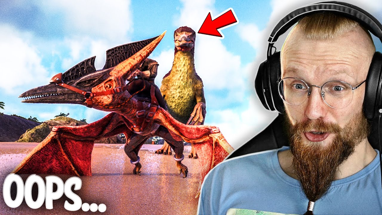 I Am Unstoppable With This Flying Dino! - Ark Survival Evolved - YouTube