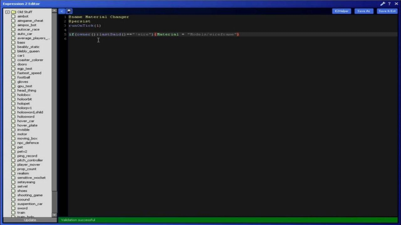 Gmod E2 Tutorial - Basic Chat Commands - YouTube