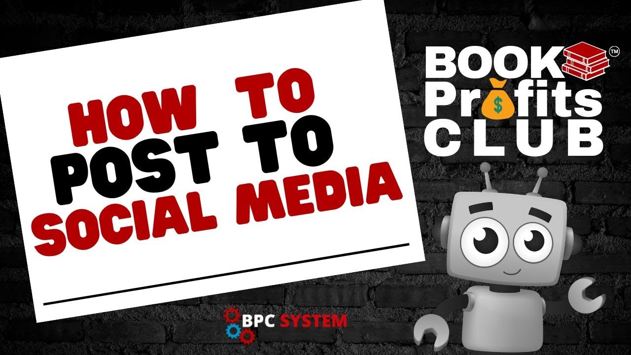BPC System Tips - How to post to Social Media - YouTube