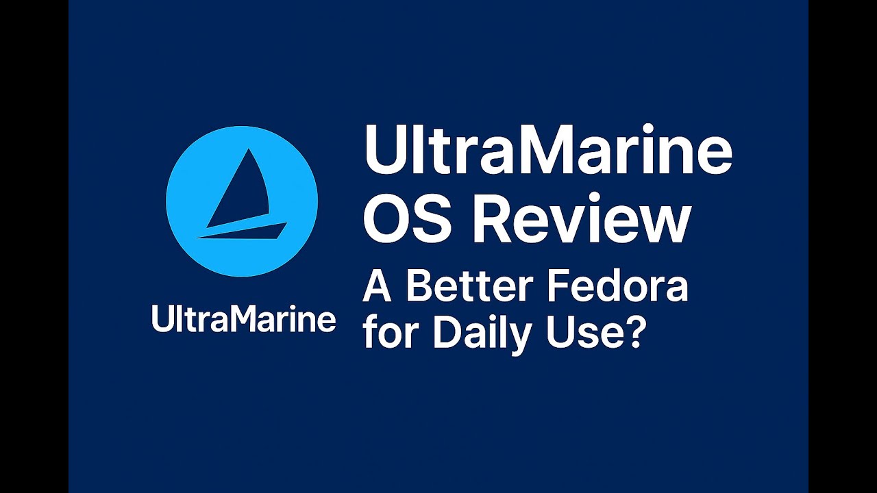 UltraMarine OS: A Better Fedora for Daily Use? - YouTube