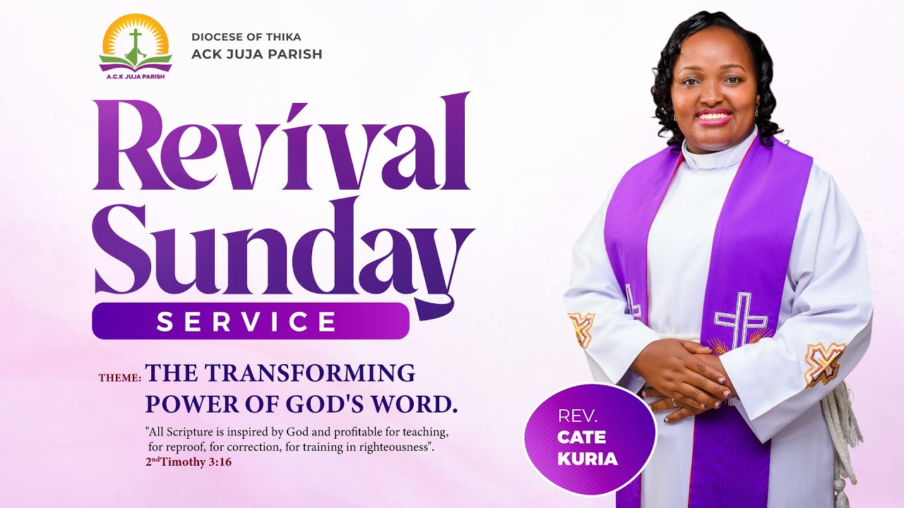 📖 𝗧𝗛𝗘 𝗧𝗥𝗔𝗡𝗦𝗙𝗢𝗥𝗠𝗜𝗡𝗚 𝗣𝗢𝗪𝗘𝗥 𝗢𝗙 𝗚𝗢𝗗'𝗦 𝗪𝗢𝗥𝗗 | 𝗦𝗘𝗥𝗠𝗢𝗡 𝗕𝗬 𝗥𝗘𝗩. 𝗖𝗔𝗧𝗘 𝗞𝗨𝗥𝗜𝗔 🙏🔥 ...