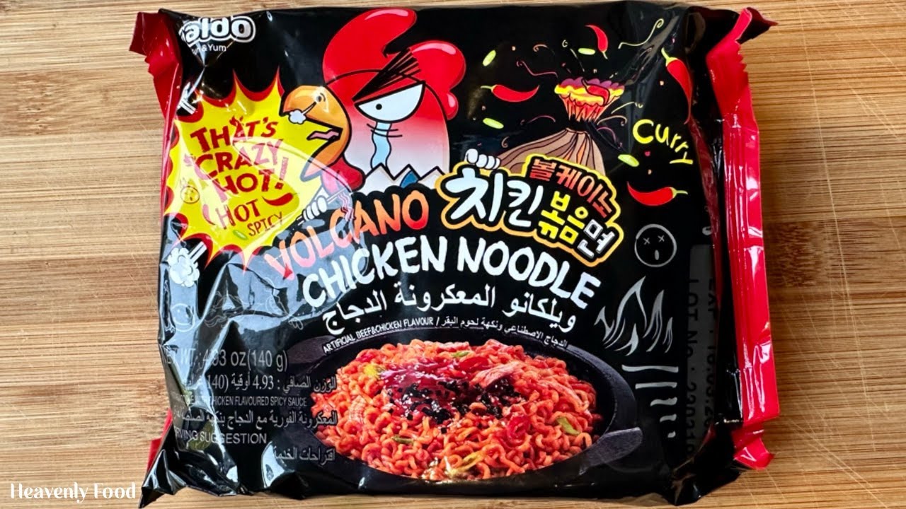 Volcano Chicken Noodles | Spicy | Need to Try - YouTube