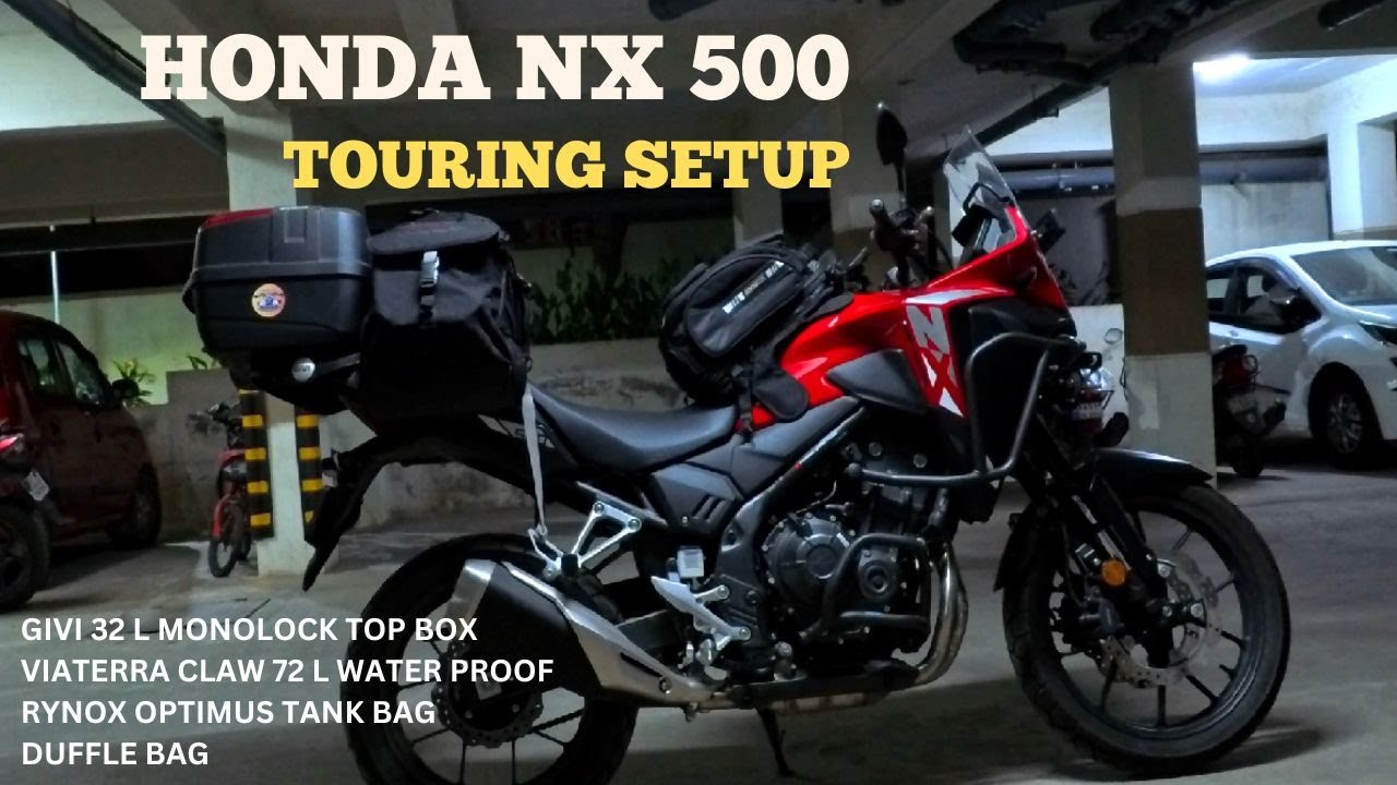 Honda NX500 Touring Setup - Ready for Ladakh 2024 - YouTube