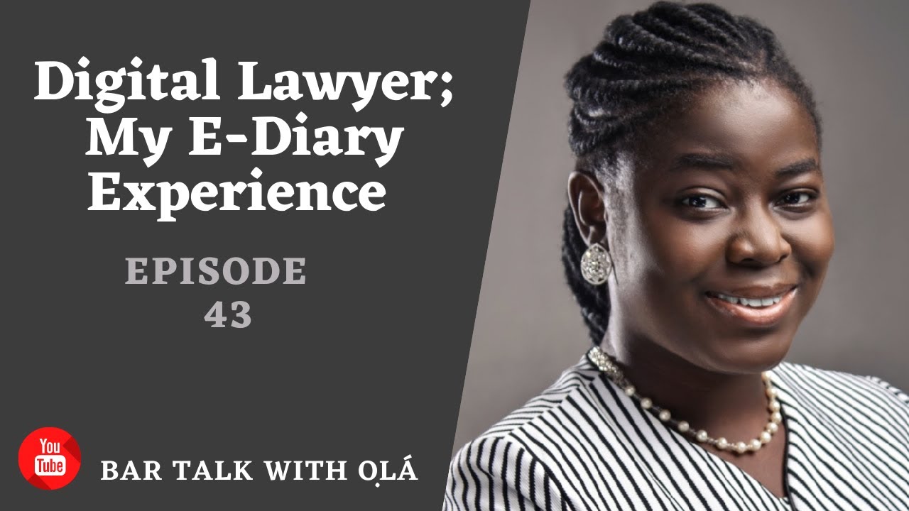Using an E-diary as a Litigation Lawyer in Nigeria | What the Judge ...
