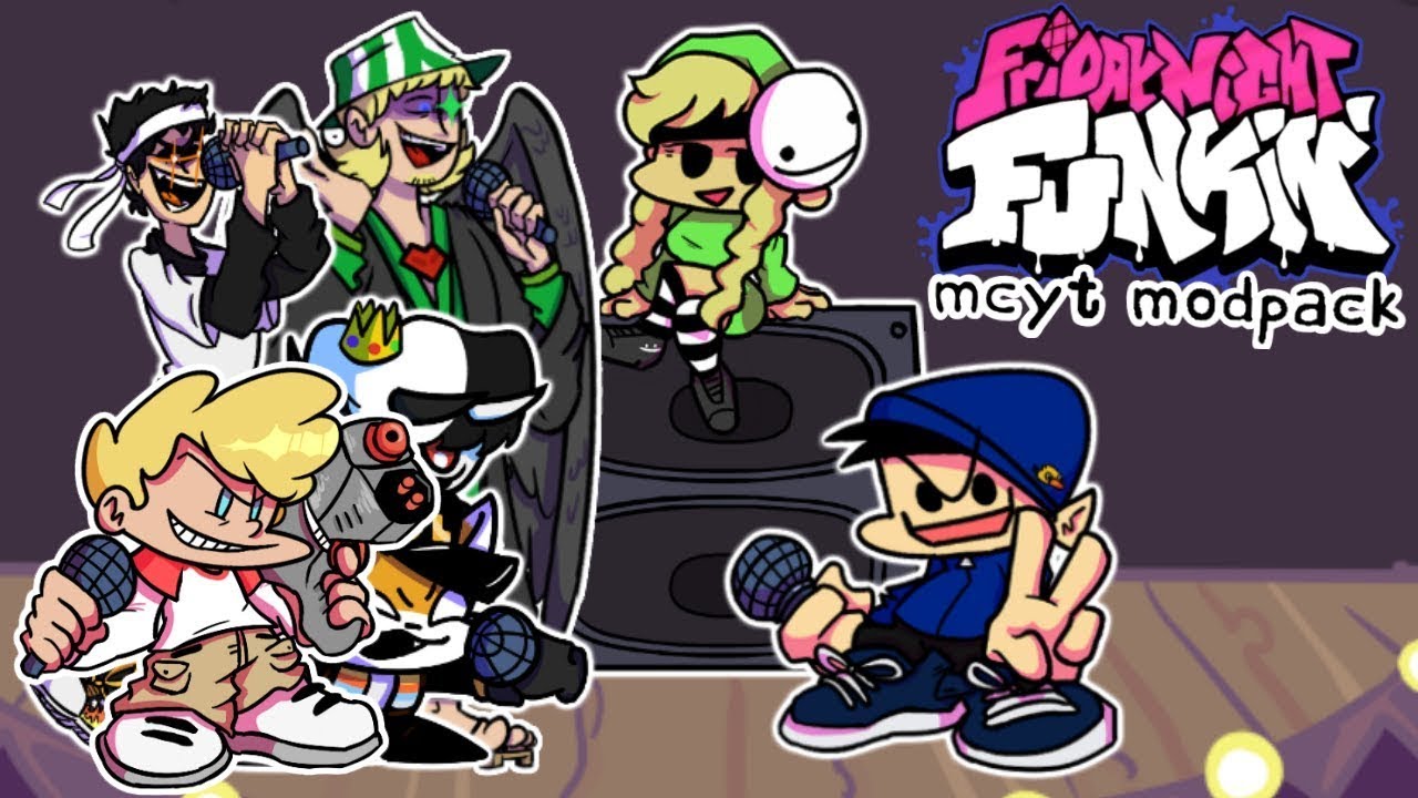 Dream SMP fnf mod week 1 to 5 - YouTube