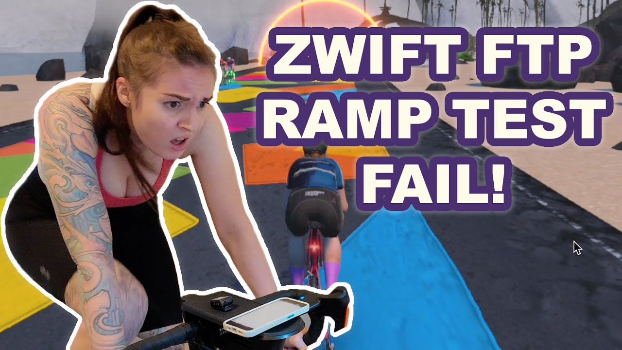 How NOT to do the ZWIFT FTP Ramp Test Lite | London Marathon 2025 ...