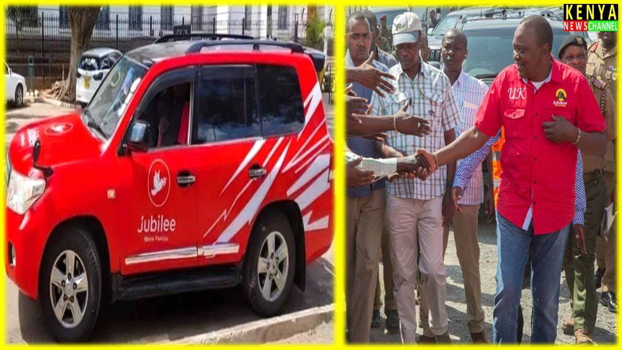 JUBILEE PARTY NDC TODAY - DELEGATES ARRIVE IN BRANDED CARS AHEAD OF ...