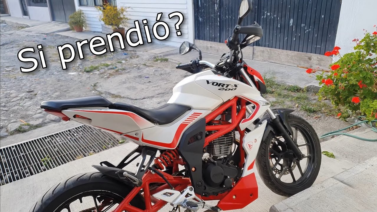 Encendimos la Vortx 200 Después de Meses Parada... - YouTube