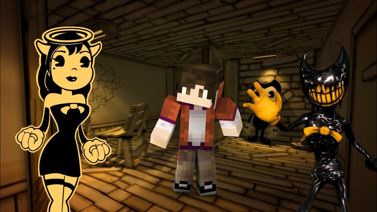 Історія Бенді та чорнильна машина - #4 Minecraft Bendy Game Horror ...
