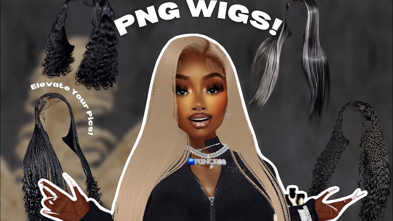 BEST PLACES TO SHOP FOR PNG WIGS! #imvu #secondlife #pngwigs - YouTube