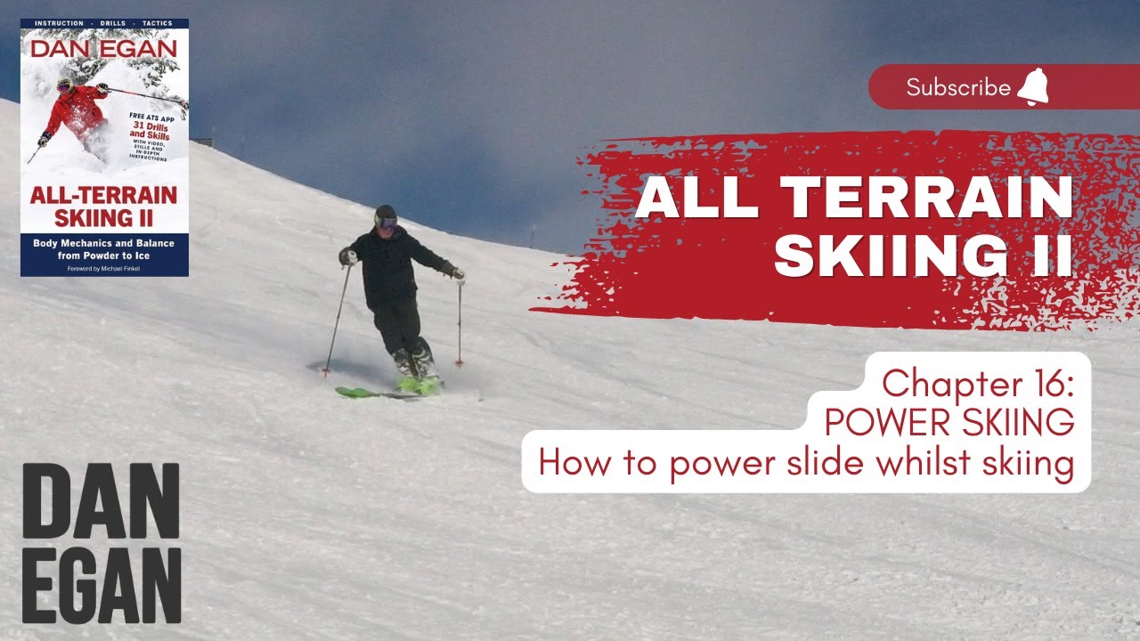 #16 Power POWER SLIDE, while skiing - YouTube