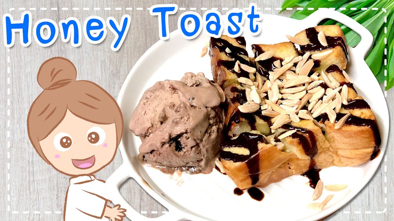 EP.58 ฮันนี่โทสต์ ใช้ขนมปังแถวธรรมดาก็ทำได้ l Honey Toast - อยากกินก็ต้องทำ Love Eats Studio ...