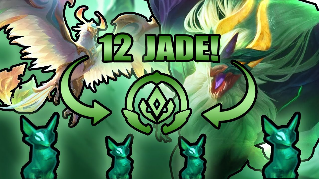 12 Jade - Shi Oh Yu and Anivia dou Carry! | TFT Set 7 Dragonlands ...