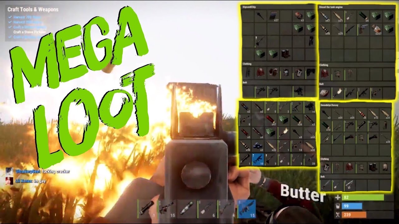 Rust - DEFENDING ALL THE LOOT! - YouTube